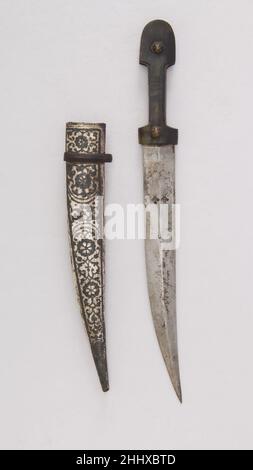 Dagger (Kindjal) with Sheath 19th century Caucasian. Dagger (Kindjal ...