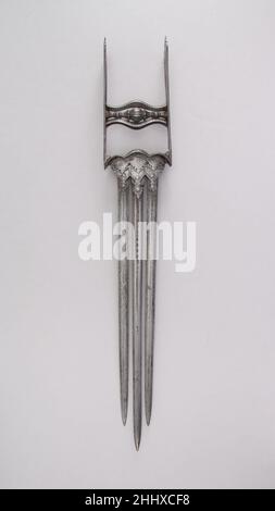 Dagger (Katar) 16th century South Indian, Vijayanagara. Dagger (Katar ...