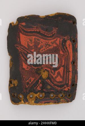 Element from a Lacquered Leather Cuirass. Culture: Yi or Nuosu, China ...