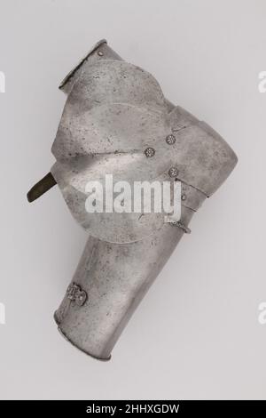 Forearm Defense (Vambrace) ca. 1400 Italian This is part of a large ...