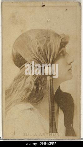 A portrait of Julia Arthur, an American actress in the early 20th ...