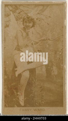 Fanny Ward, from the Actresses series (N245) issued by Kinney Brothers ...