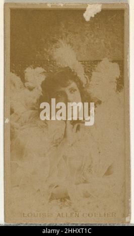 Louise Allan Collier, from the Actors and Actresses series (N145-8 ...