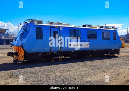 Kiwirail Track Maintenance Vehicle Stock Photo - Alamy