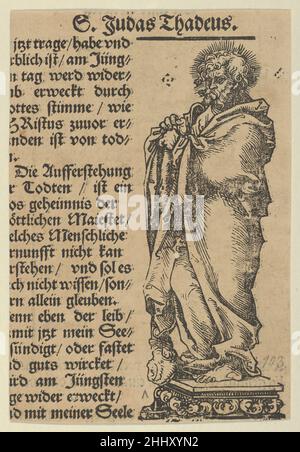 Silver Statuette of St. Jude, from the Wittenberg Reliquaries Lucas ...