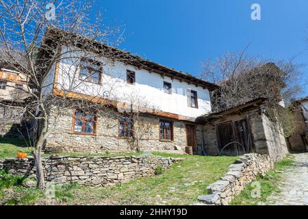 Traditional Bulgarian old houses in ethnographic reserve of ...