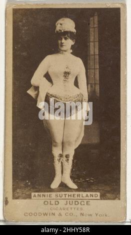 Annie Sutherland, from the Actors and Actresses series (N145 2) issued ...