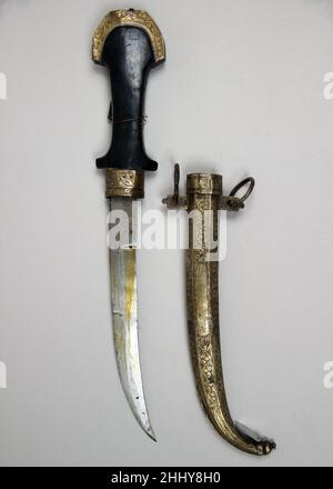 Dagger (Jambiya) with Sheath 19th century South Indian. Dagger (Jambiya ...
