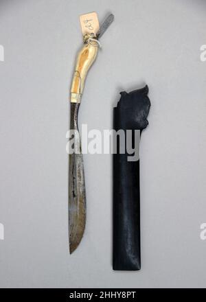 Knife (Golok) with Sheath 18th–19th century Malayan. Knife (Golok) with ...