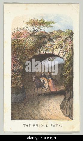 The Bridle Path in Central Park is a popular walkway, New York City ...