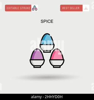 coriander spice cooking food kitchen green vegetable hipster logo ...