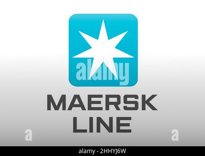 Maersk Line logo Stock Photo - Alamy