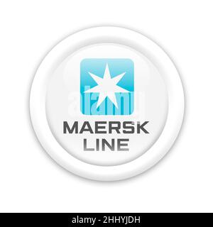 Maersk Line logo Stock Photo - Alamy