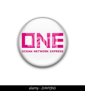 ONE Ocean network express logo Stock Photo - Alamy