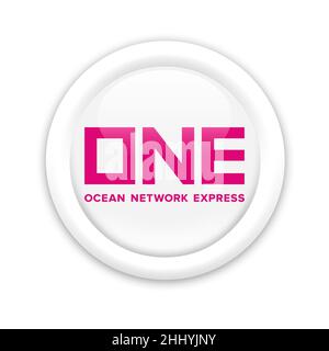 ONE Ocean network express logo Stock Photo - Alamy
