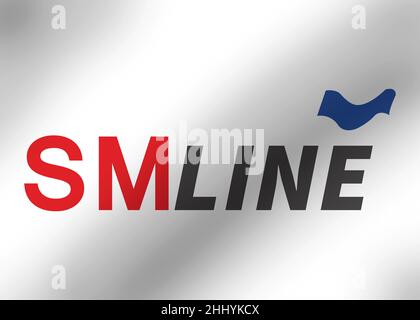 SM Line logo Stock Photo - Alamy