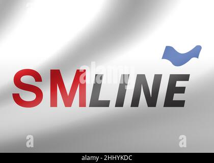 SM Line logo Stock Photo - Alamy