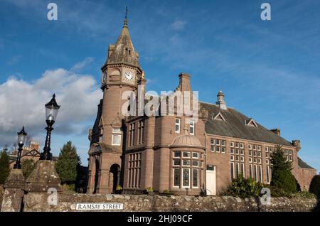 Inglis Memorial Hall, Edzell village, Angus, Scotland Stock Photo - Alamy