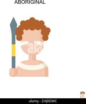 Aboriginal art icon design vector template Stock Vector Image & Art - Alamy