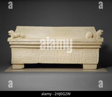 The head of Medusa Gorgon in the form of a bas-relief of the fountain ...