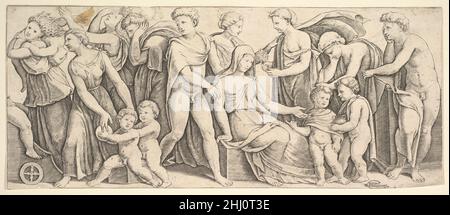 The wedding of Jason and Creusa, at left Medea takes her children 1917 ...