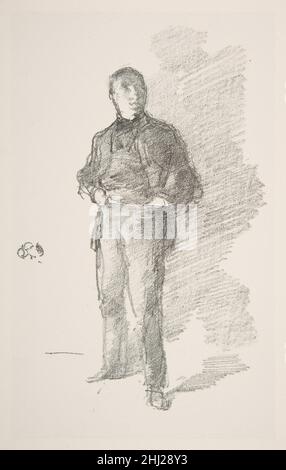 James McNeill Whistler’s 1896 study depicts Joseph Pennell ...
