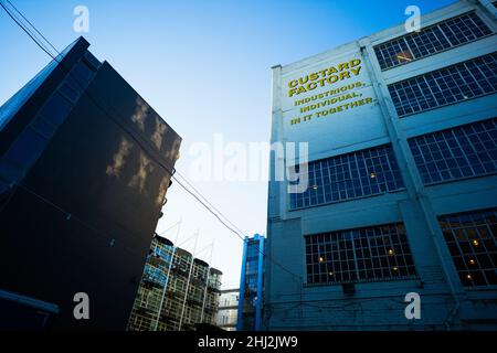 The Custard Factory in Digbeth, Birmingham Stock Photo - Alamy