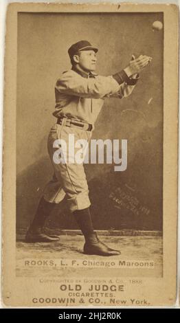 Rooks, Left Field, Chicago, from the Old Judge series (N172) for Old ...