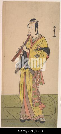 Ichikawa Bennosuke as a Man in Komuso Attire 1918 by Katsukawa Shunsho ...