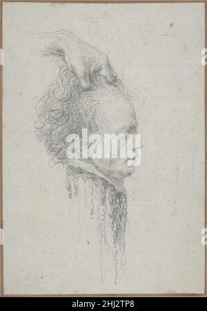 Severed head, said to be that of Maximilien-Francois-Marie-Isidore de ...