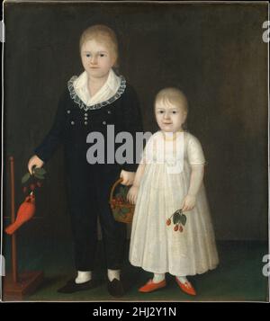 Edward and Sarah Rutter 1805 by Joshua Johnson Stock Photo - Alamy