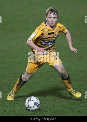 Cambridge United's Liam Bennett during the Sky Bet League One match at ...