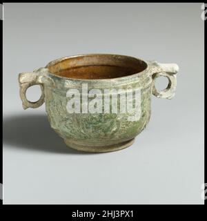 Terracotta scyphus (drinking cup), 1st half of 1st century A.D Stock ...