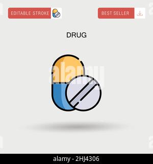 Drug development concept icon Stock Vector Image & Art - Alamy