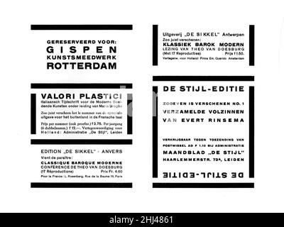 Stijl vol 04 nr 05 p 073-074 Stock Photo - Alamy