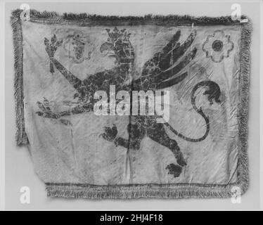 Banner, 16th century, Italian, Silk, polychromy, 21 1/2 x 28 in. (54.6 ...