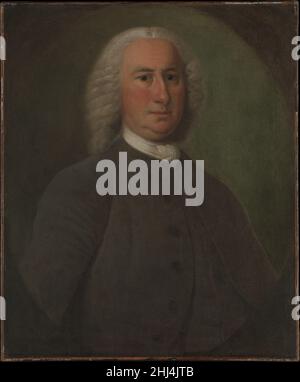 A portrait by Gabriel Manigault of Jeremiah Theus, showcasing 18th ...