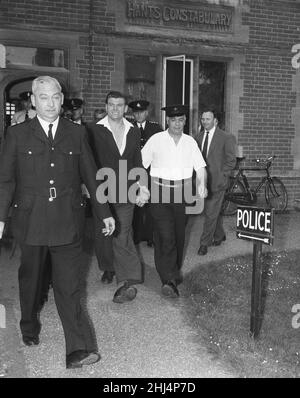 Frank Mitchell, the Mad Axeman, who escaped from Broadmoor Prison ...