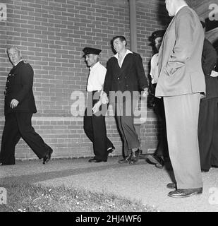 Frank Mitchell, the Mad Axeman, who escaped from Broadmoor Prison is ...