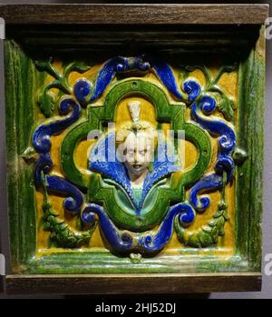 Stove tile, Austria, Styria, c. 1600, ceramic Museum of Anthropology ...