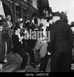 Frank Mitchell, the Mad Axeman, who escaped from Broadmoor Prison is ...