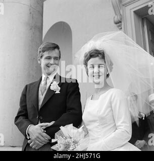 The wedding of William Roache and Anna Cropper at St John's Wood Church ...
