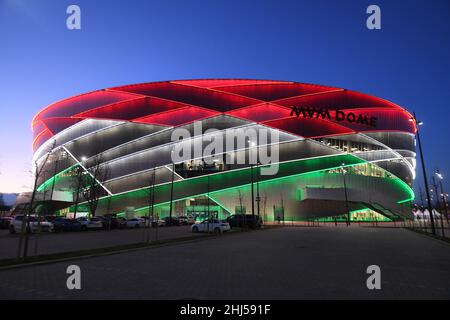 The MVM Dome, Budapest Handball Sports Hall, the largest handball ...