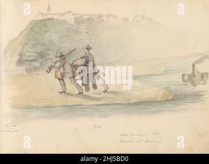 Stredoeurópsky maliar z 19. storočia - Album kresieb z 1847 - 1849 ...