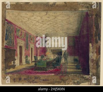 Study for Woolworth's private office in the Woolworth Building Stock ...