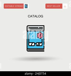 Product catalogue design template, print catalogue Stock Vector Image ...