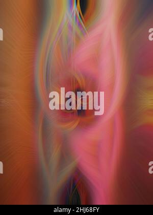 Abstract twisted light fibers effect background Stock Photo - Alamy