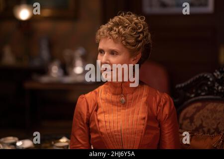 CYNTHIA NIXON in THE GILDED AGE (2022), directed by MICHAEL ENGLER ...