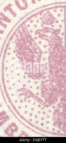 Switzerland Geneva 1887 revenue A5 75c - 60A Stock Photo - Alamy
