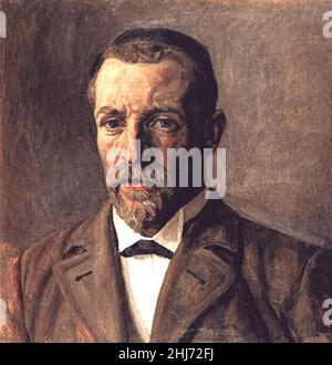 Syberg Selvportræt 1910 Stock Photo - Alamy